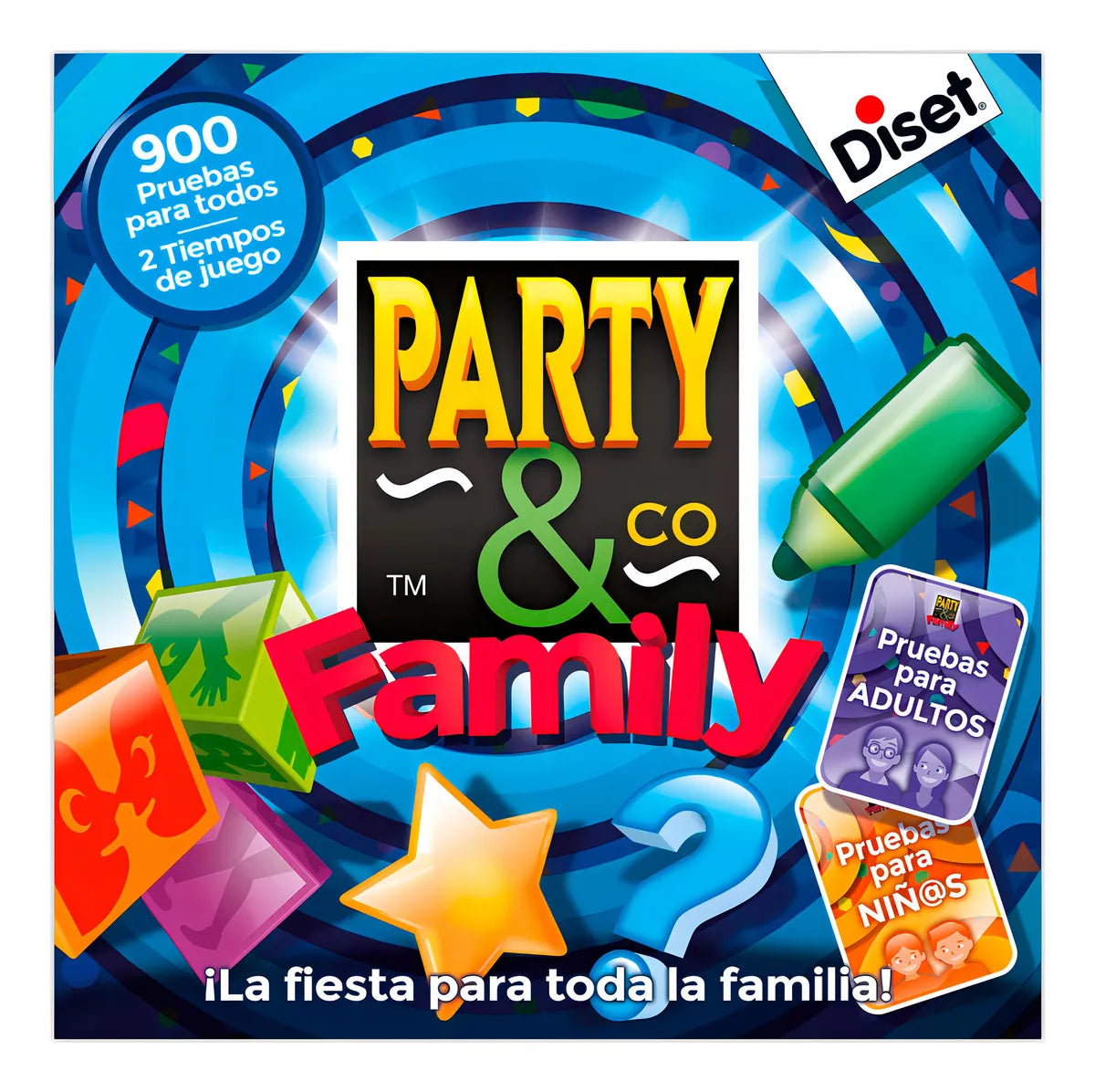 Juego de mesa Party and Co Family – Mundo Chiquitines